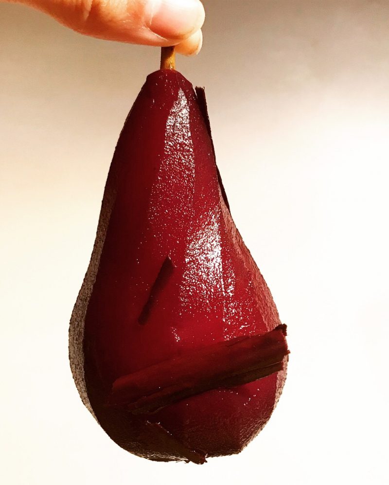 Mulled Wine Pear By Ravneet Gill Savlafaire